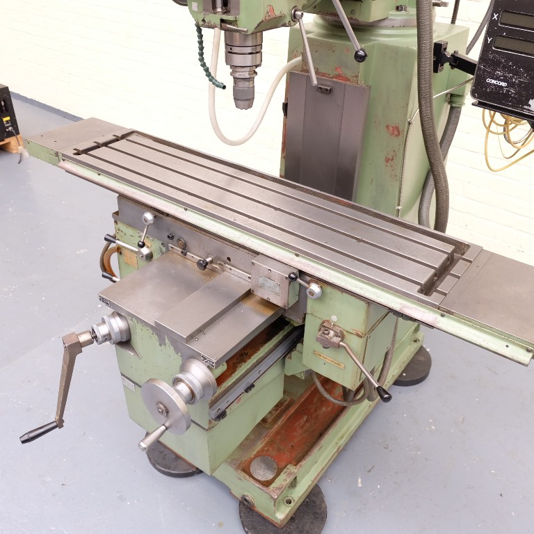 TOS Type FNK 25A Turret Head Milling Machine