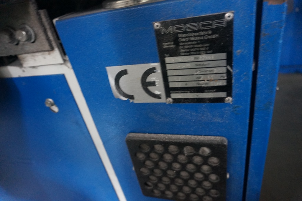 Mosca Typ RO-TR500-3 Strapper with Siemens Simatic OP7 Control