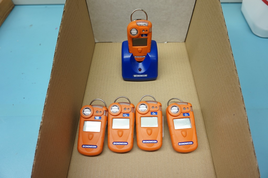 (5) Crowcon Oxygen Level Meters