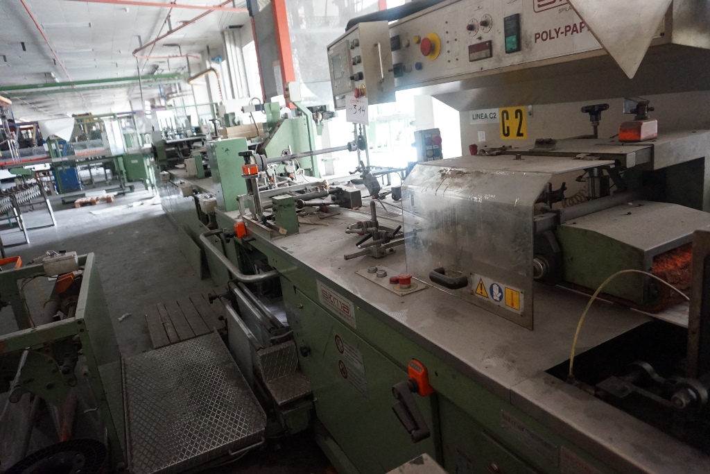 Sitma 950 Poly-Papermatic Wrapping Line