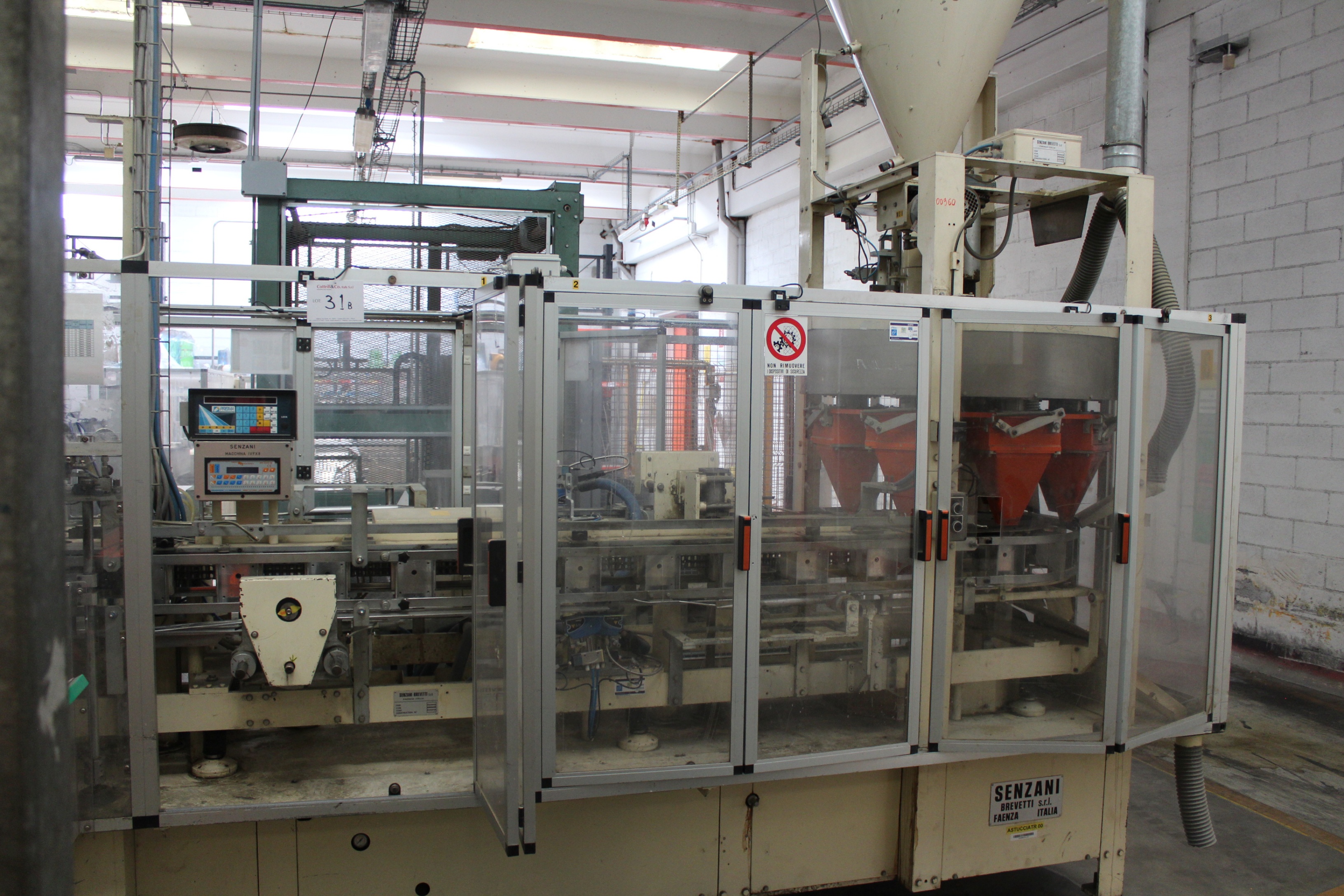 Senzani IVFX8 8 Head Volumetric Carton Filler