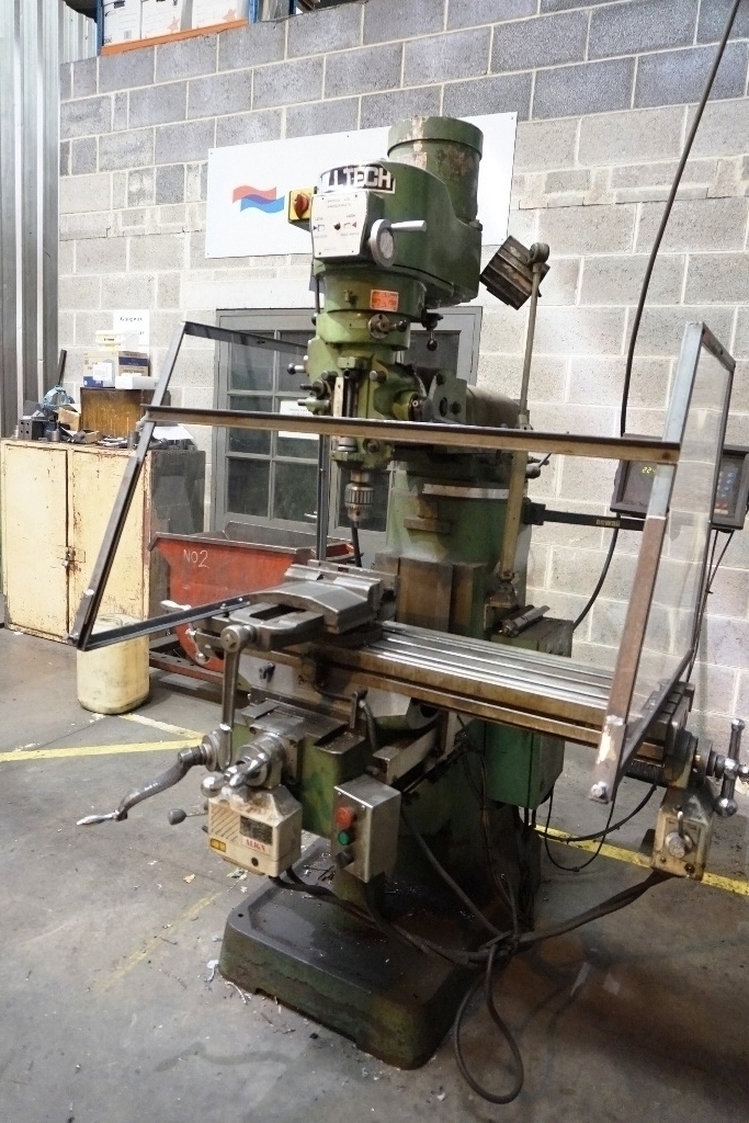 Milltech Microcut V 1 ½ Turret Head Milling Machine