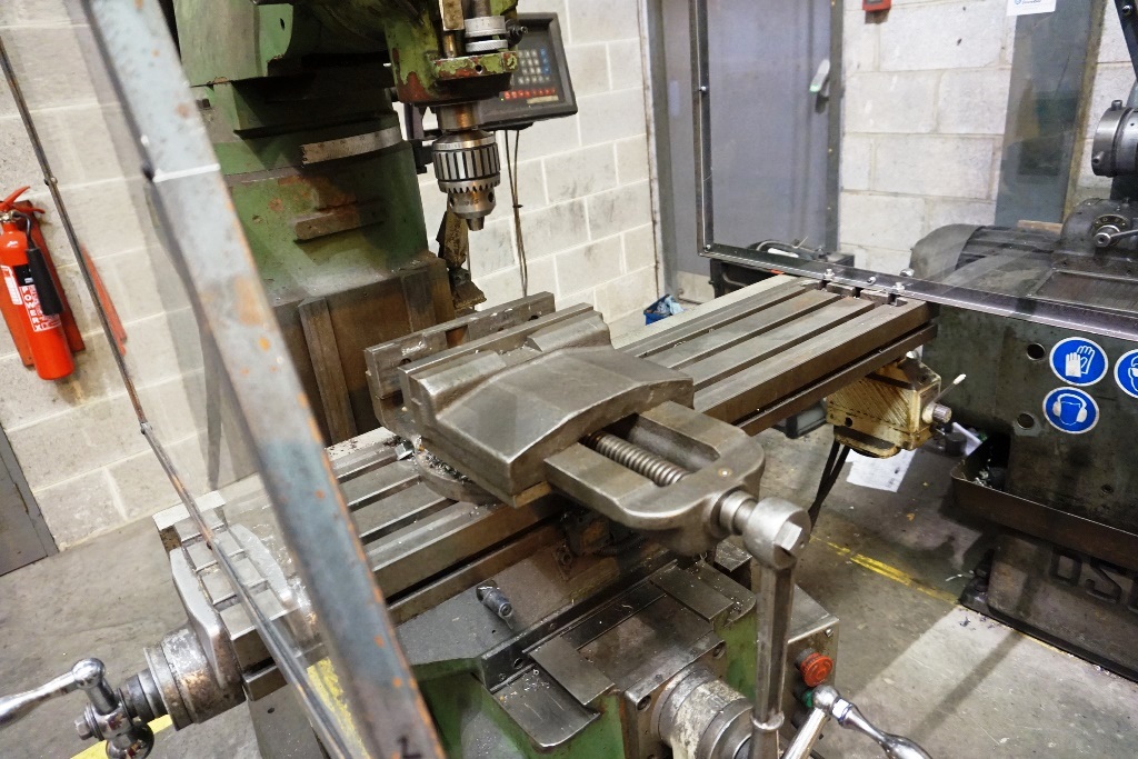 Milltech Microcut V 1 ½ Turret Head Milling Machine