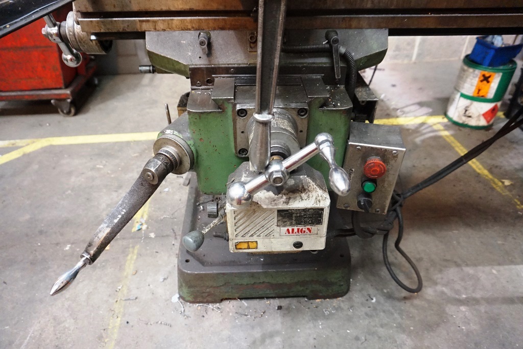 Milltech Microcut V 1 ½ Turret Head Milling Machine