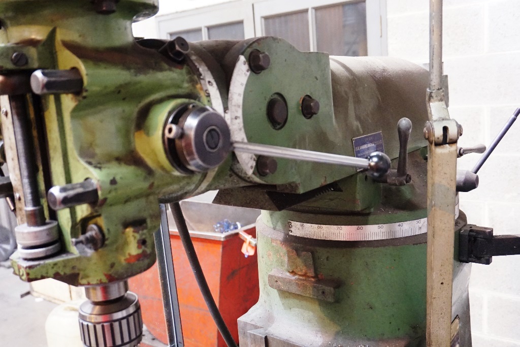 Milltech Microcut V 1 ½ Turret Head Milling Machine