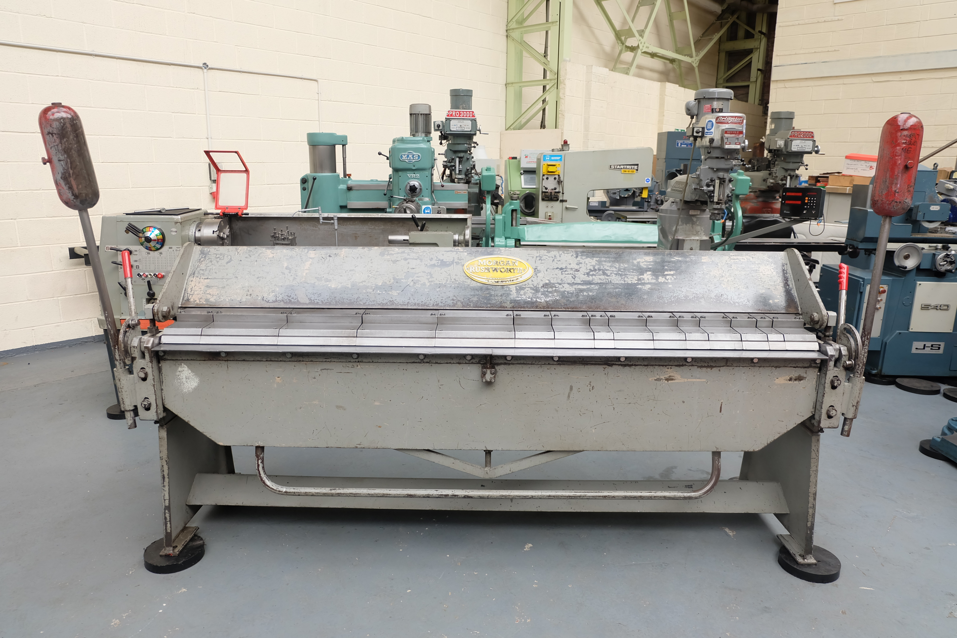 Morgan Rushworth Box & Pan Folding Machine