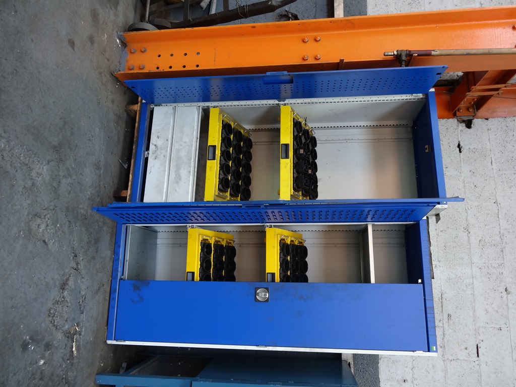 (2) Sliding Drawer Tool Cabinets