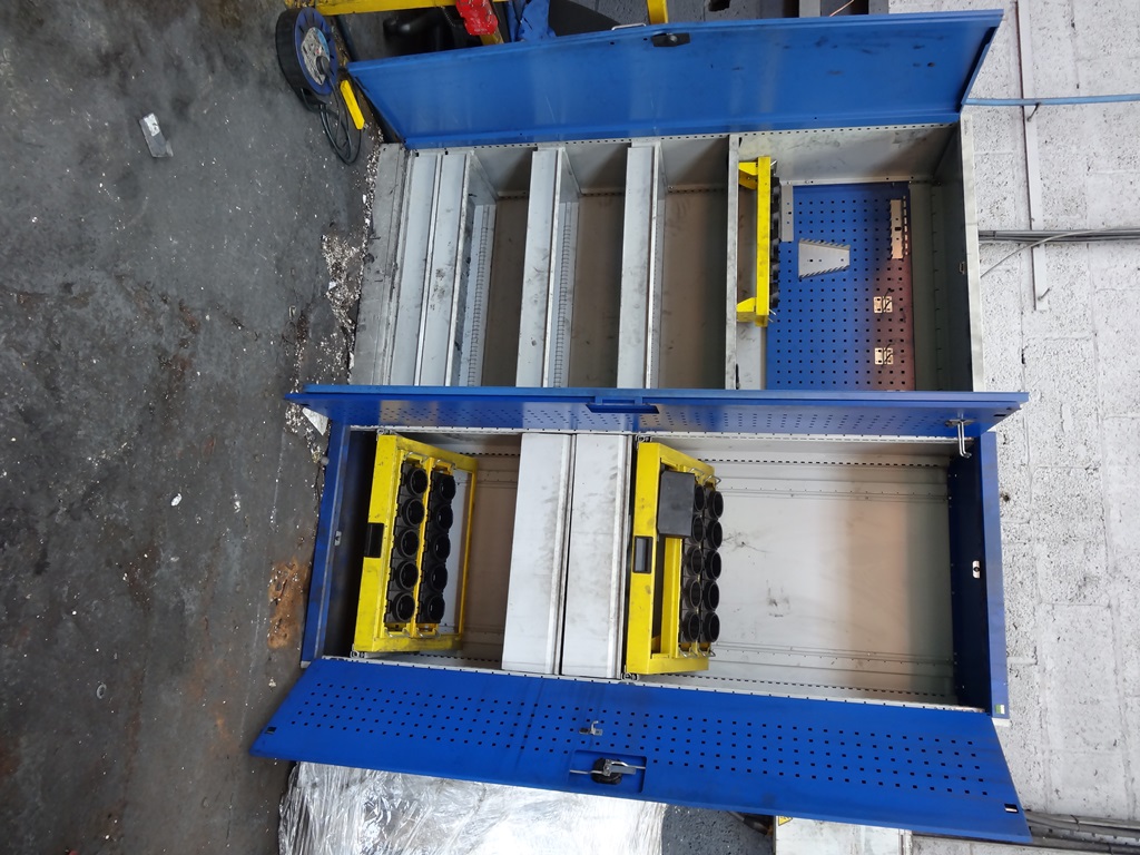 (2) Sliding Drawer Tool Cabinets