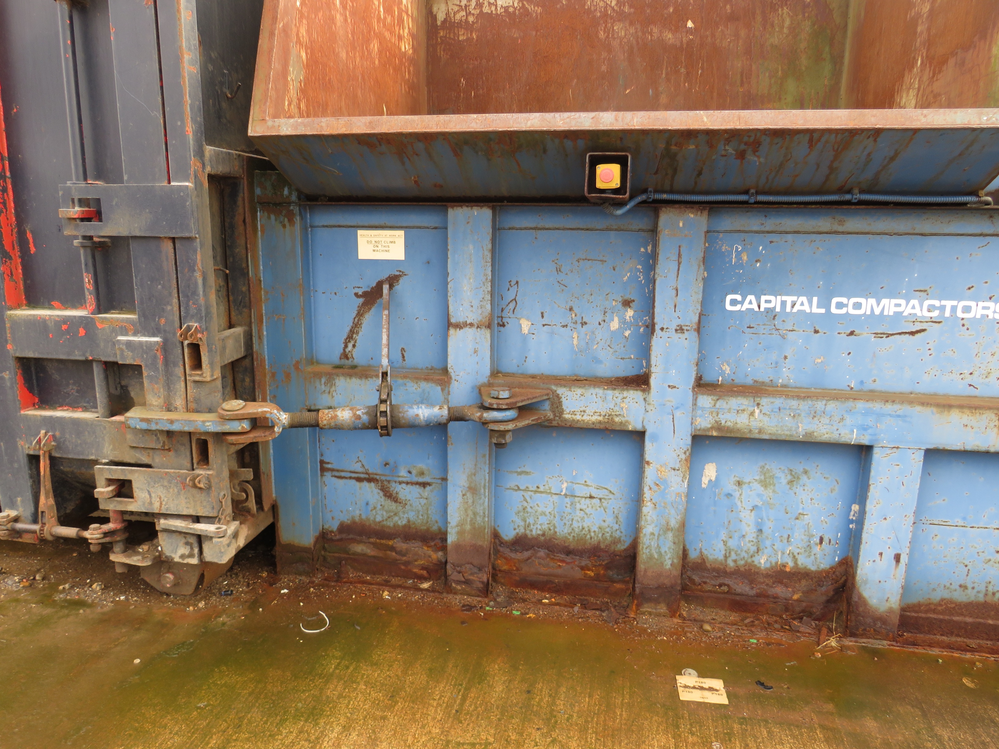 Compactor for Waste Skip