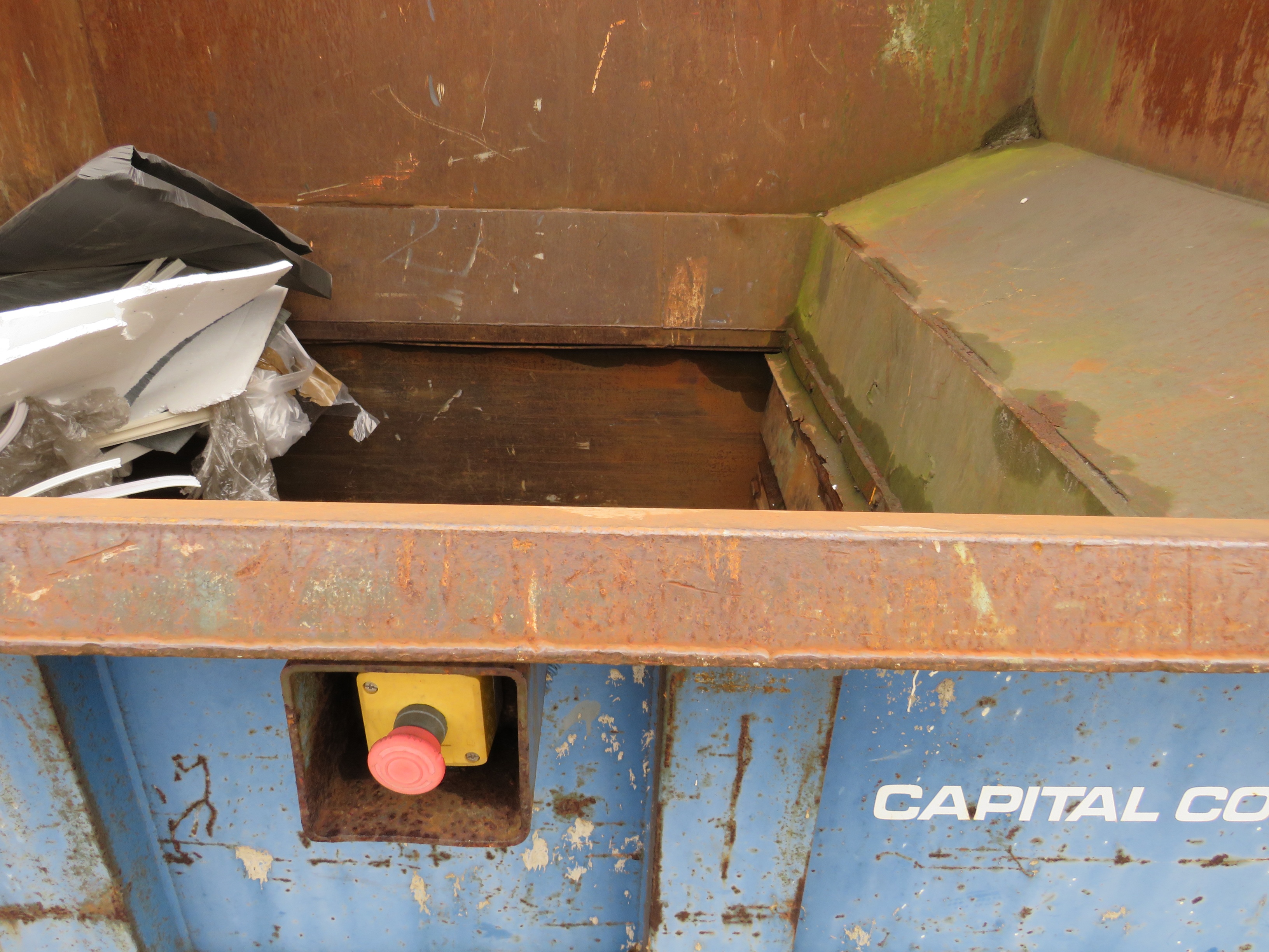 Compactor for Waste Skip