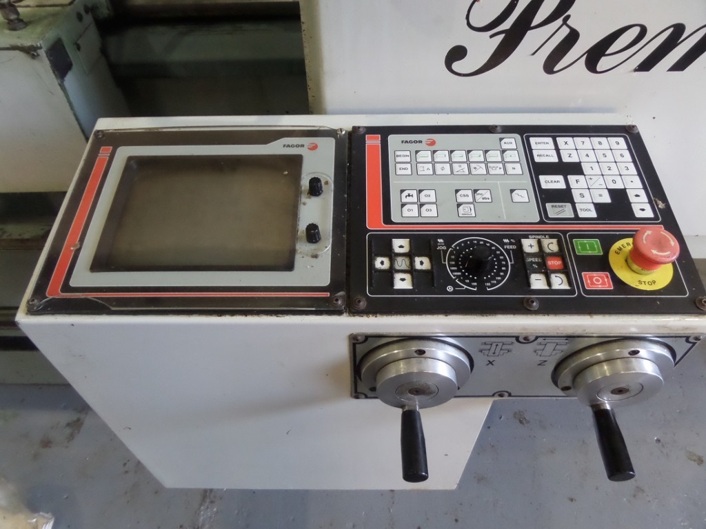 Ajax Premier 200 CNC Lathe with Fagor 800 T Control