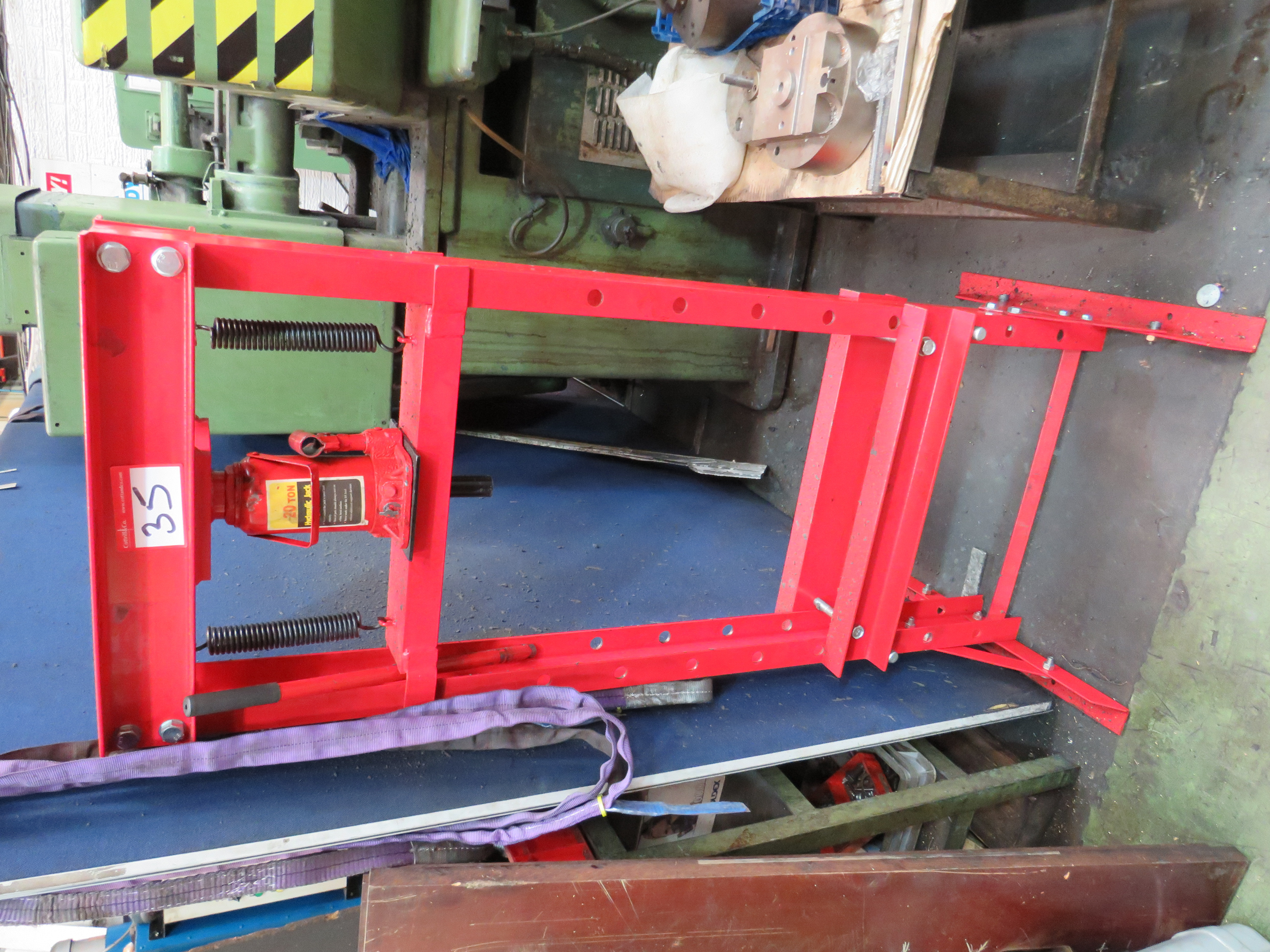 Hydraulic 20-Ton Garage Press