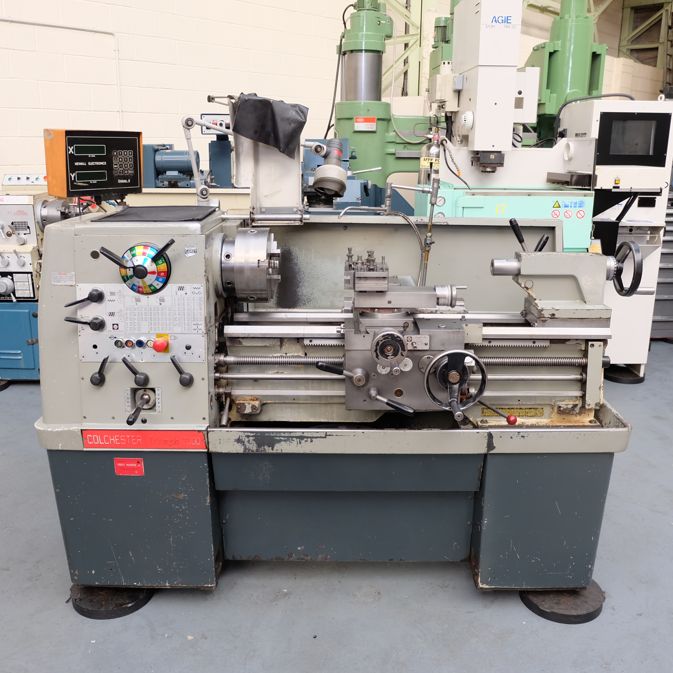 Colchester Triumph 2000 Gap Bed Centre Lathe