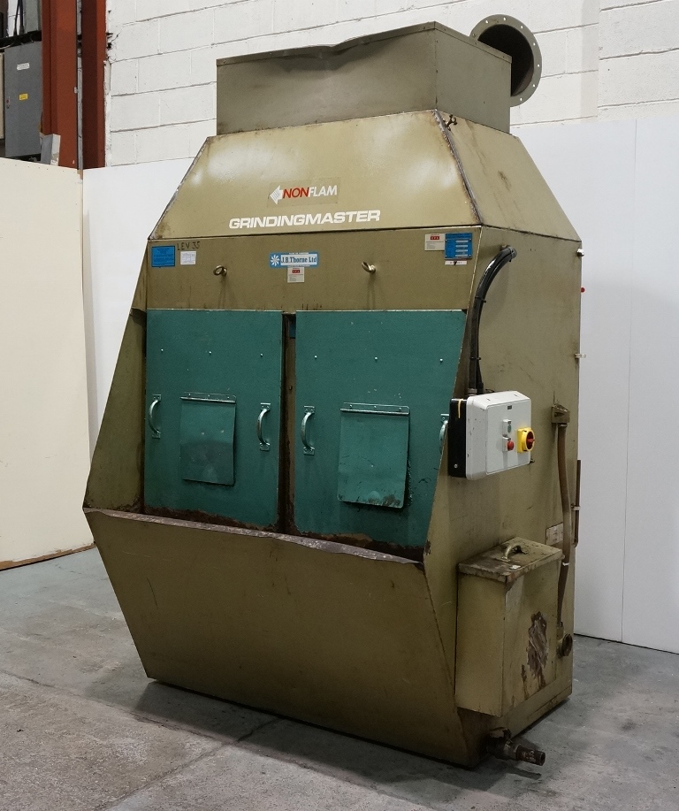 Grindmaster Set Matic Flat Bed Grinding Machine with Dust Extraction Unit