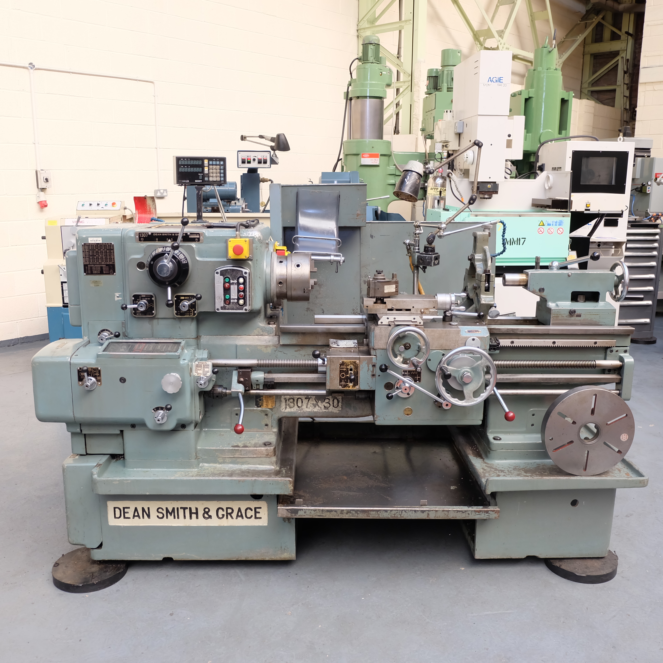 Dean Smith & Grace Type 1307 Toolroom Precision Centre Lathe