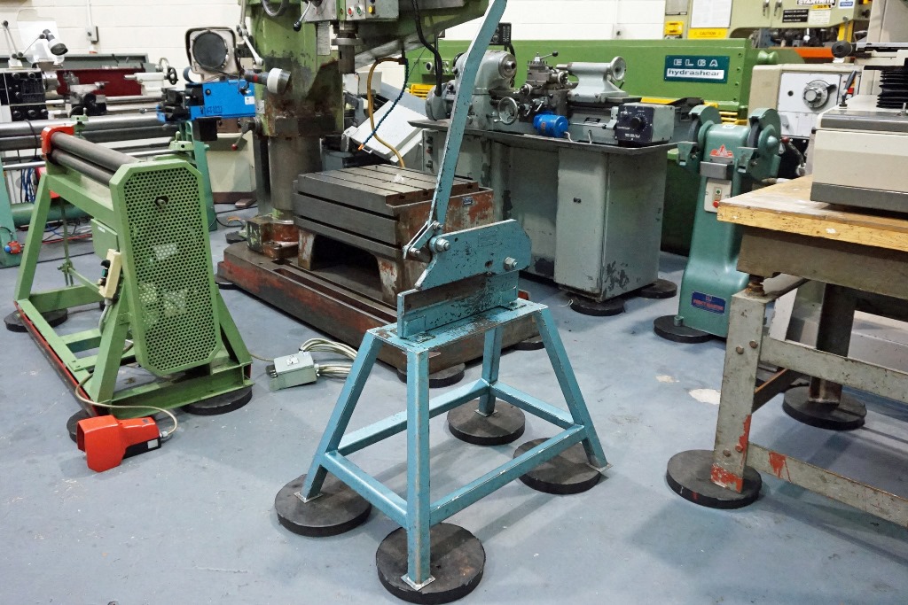 Mitchell Fox Manual Hand Cropper on Steel Stand