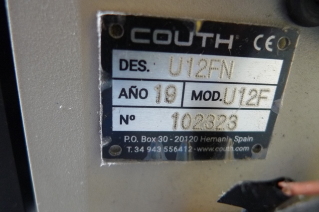 Couth U10F Metal marking machine with MC200T2 programmer