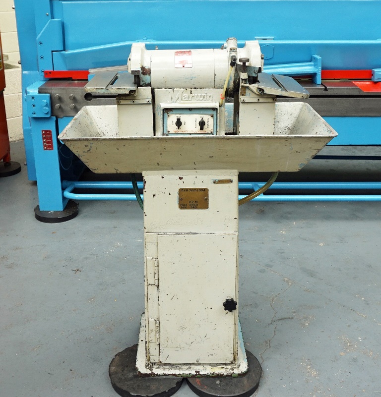 Marwin Double Ended Diamond wheel Pedestal Tool Lapping Machine