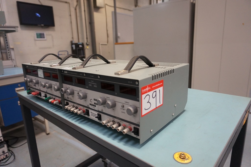 (2) Tti Thurlby Thandar Instruments PL330DP Dual Programmable Power ...