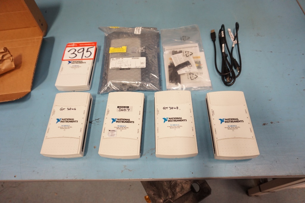 (6) National Instruments NI USB-6212 Multifunction I/O Device
