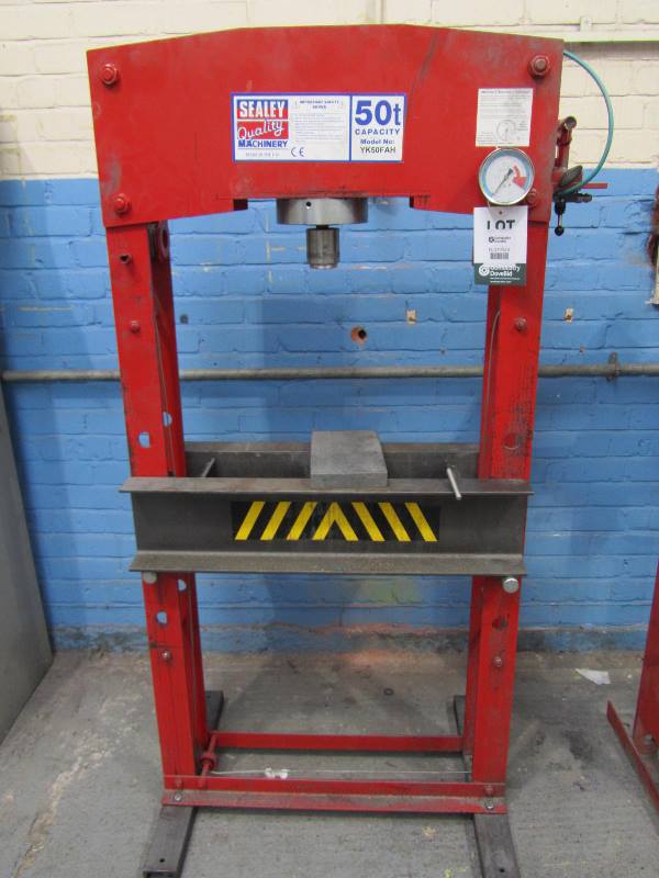 Sealey YK 50 FAH 50 Ton Garage Press