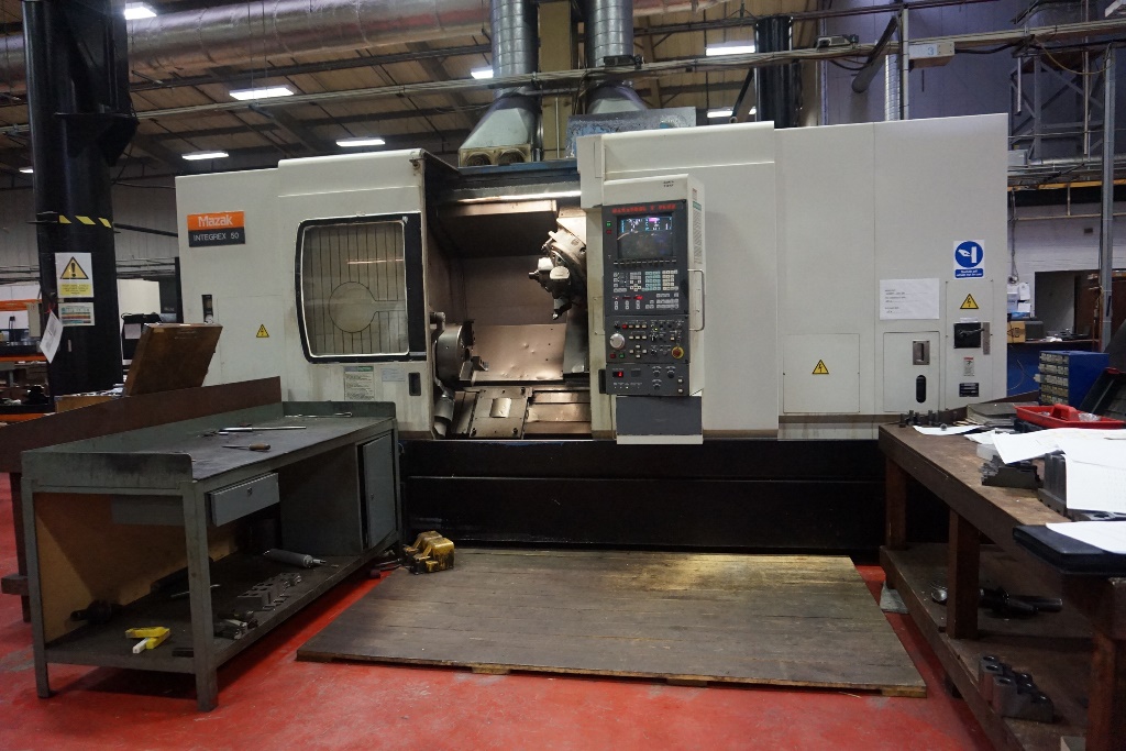 Mazak Integrex 50 CNC Lathe with Mazatrol T Plus Control