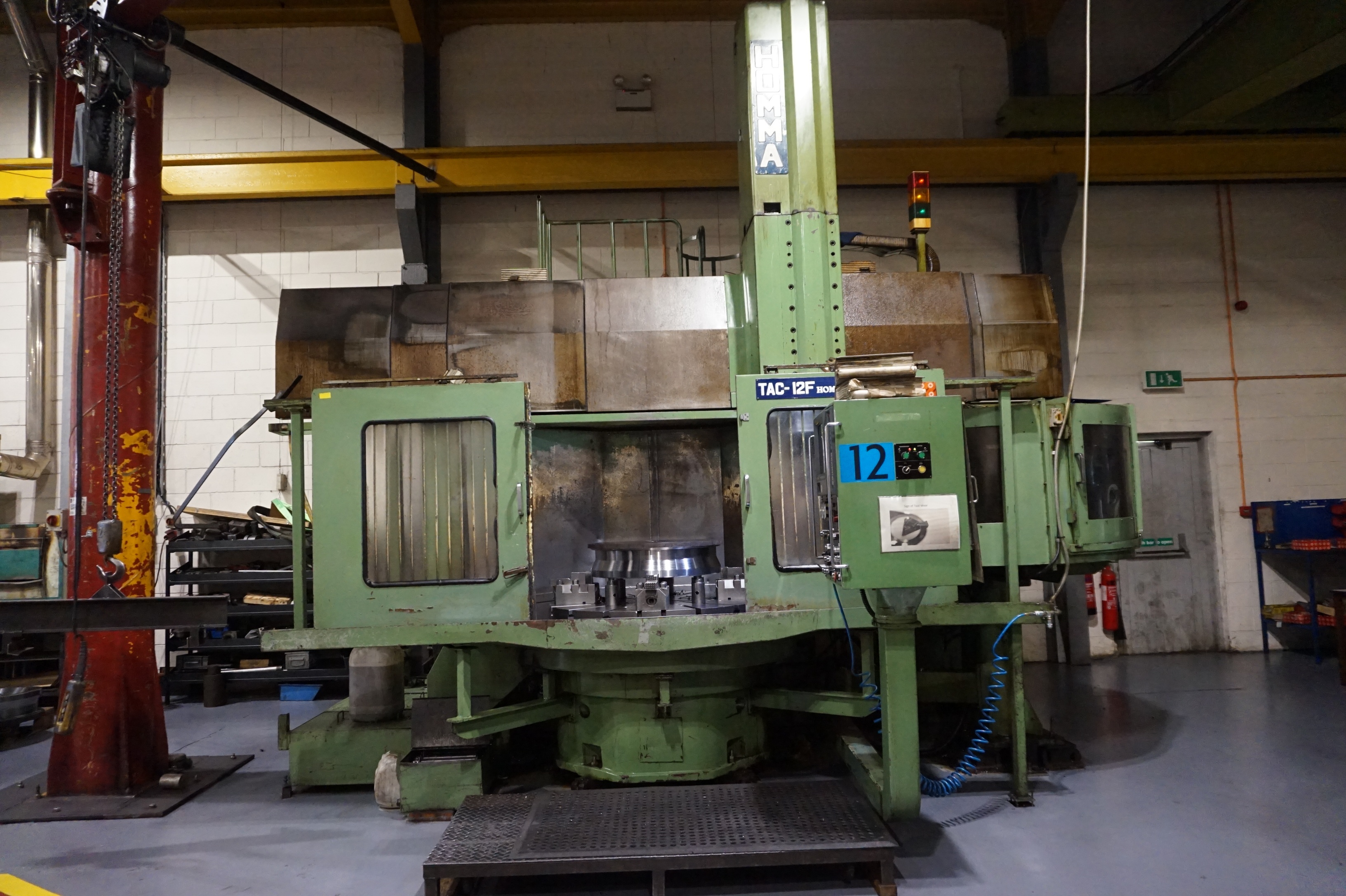Homma MF2/S4/BW3 TAC-12F Turning Machine