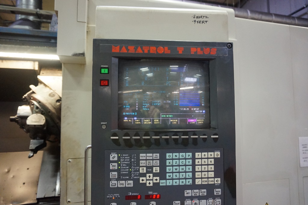 Mazak Integrex 50 CNC Lathe with Mazatrol T Plus Control