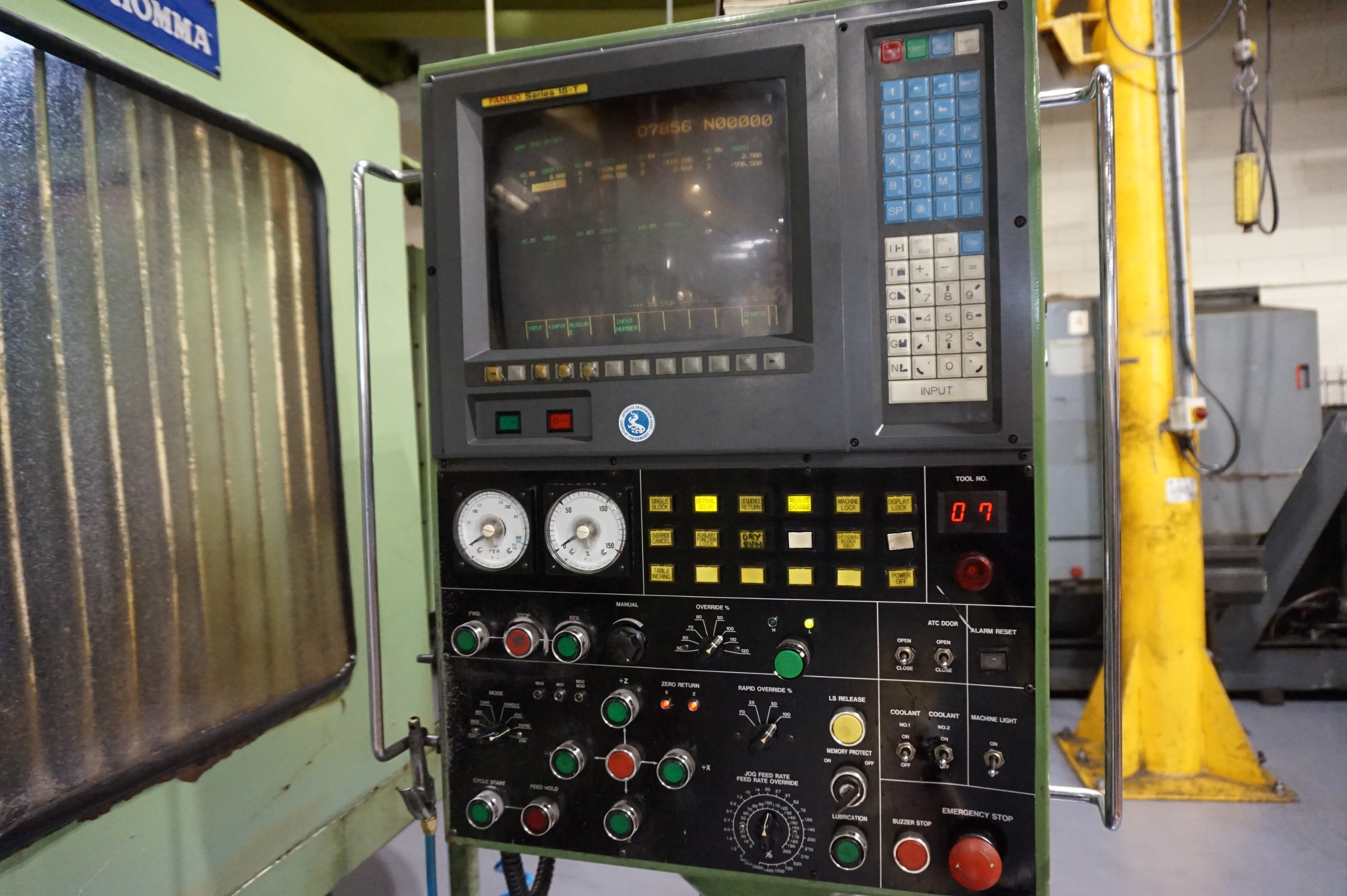 Homma MF2/S4/BW3 TAC-12F Turning Machine