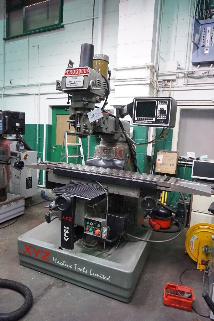 XYZ Pro 3000 CNC Milling Machine
