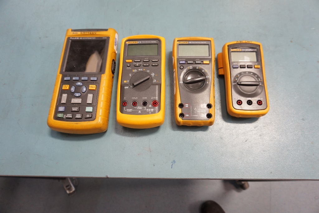 Fluke 123 Scopemeter, Fluke 179 True RMS Multimeter
