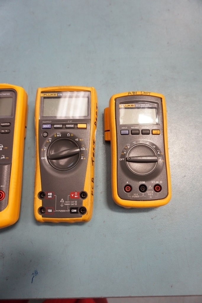 Fluke 123 Scopemeter, Fluke 179 True RMS Multimeter