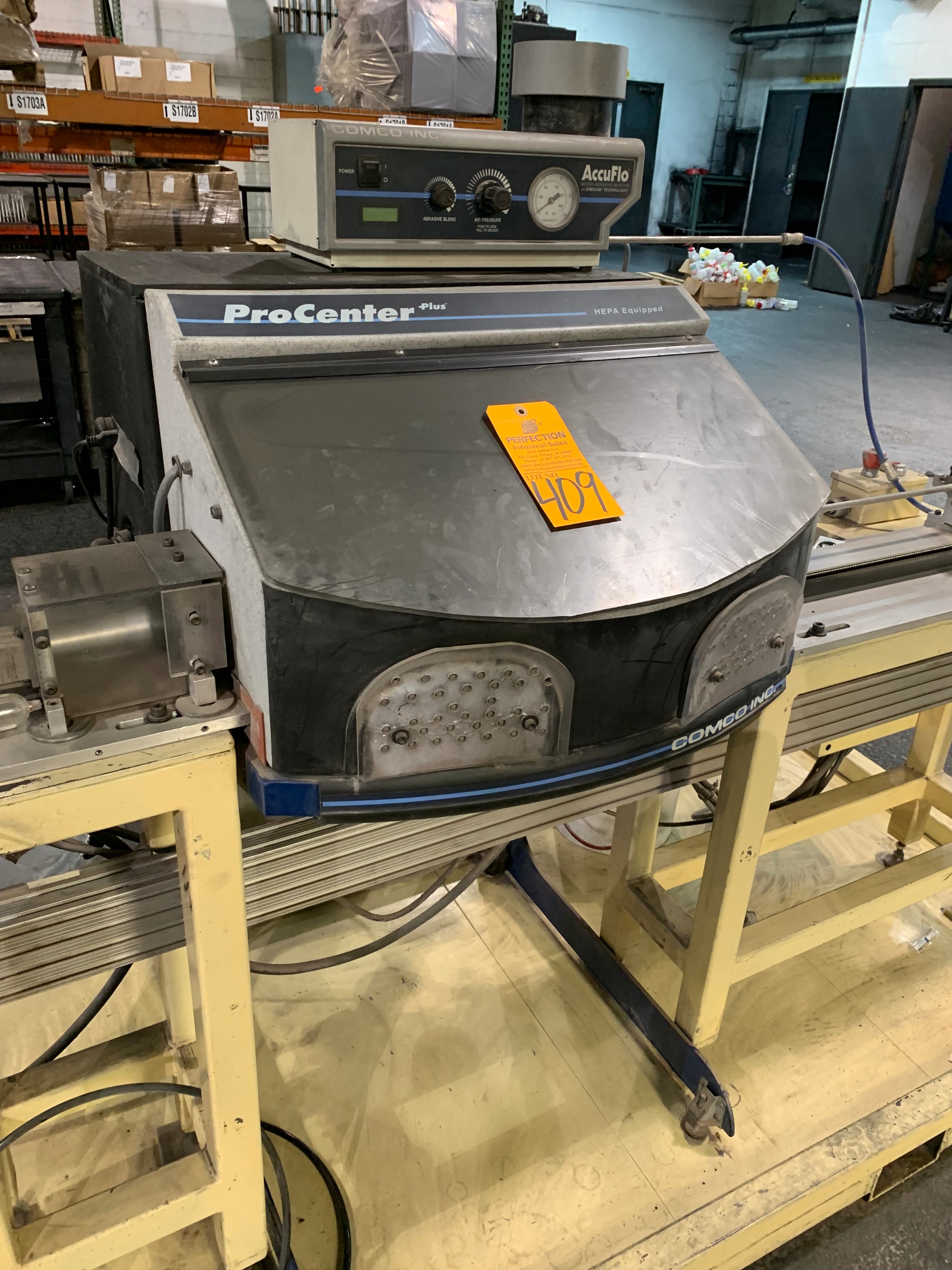 COMCO Procenter Plus CTR200-1 Sandblast System