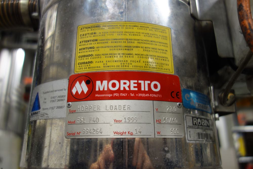Moretto Model DT201MT Dehumidifying Dryer