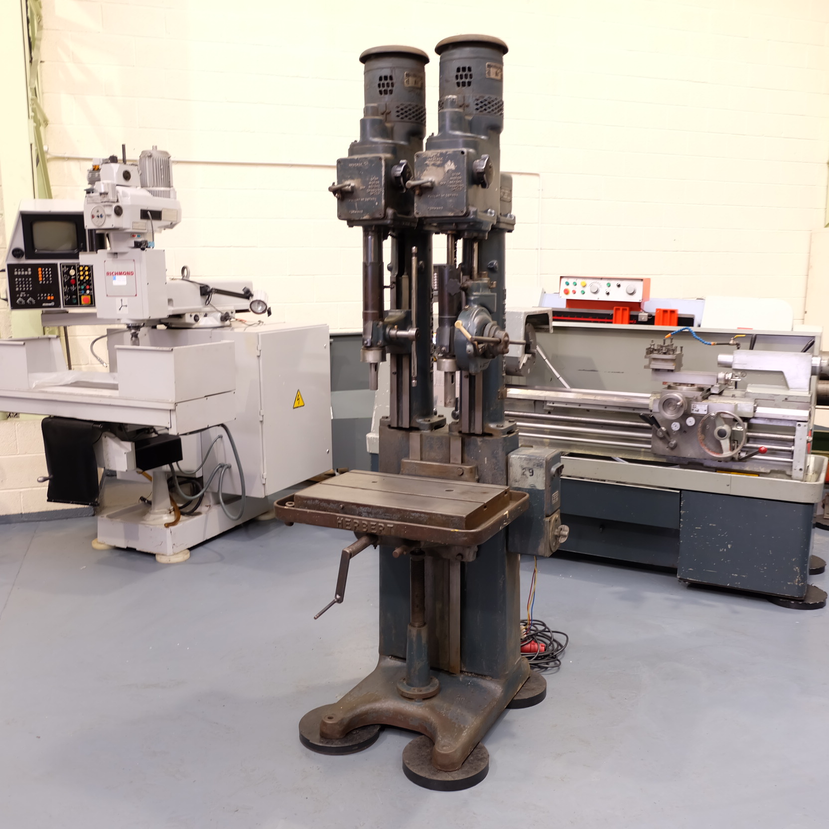 Herbert Two Spindle Drill