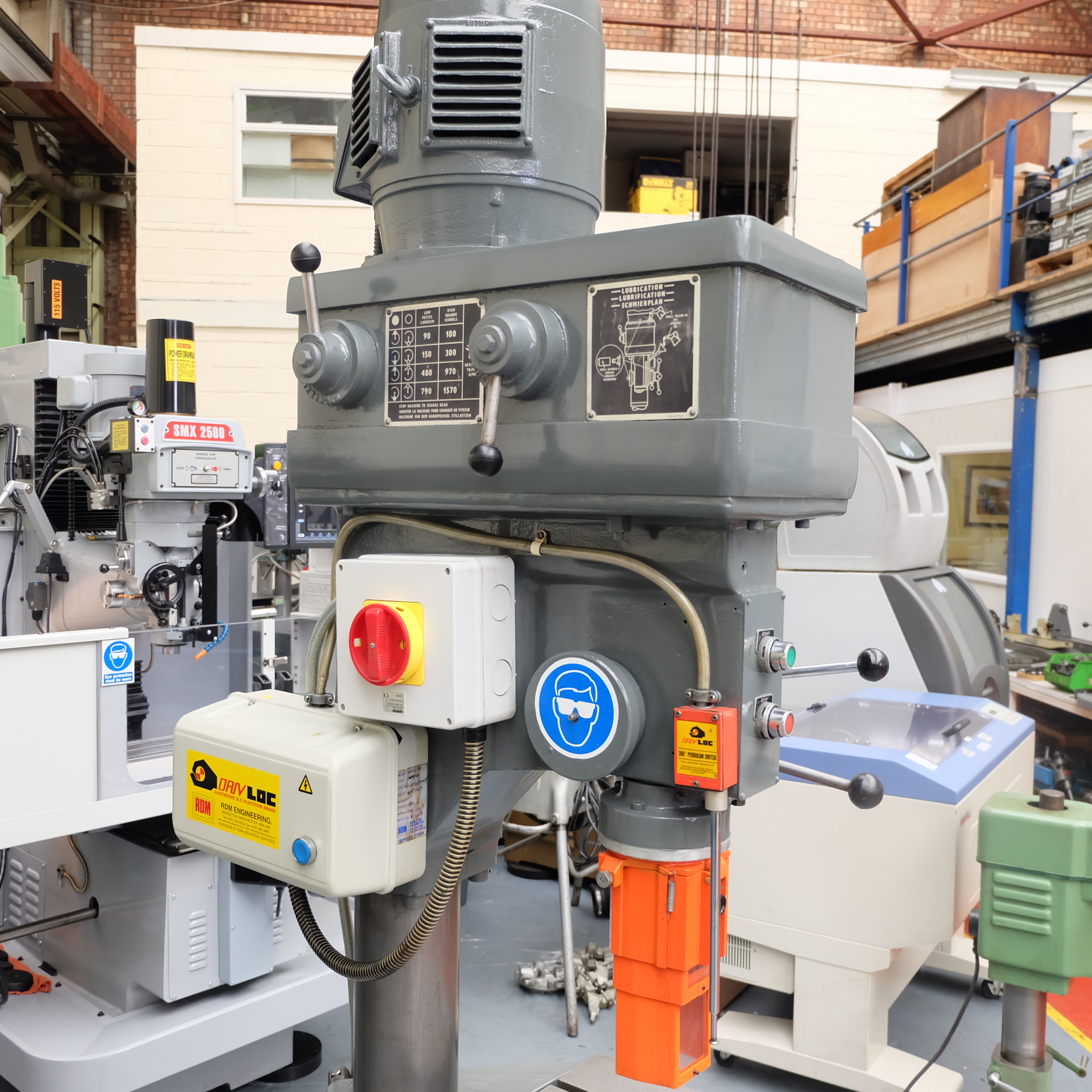 Meddings Heavy Duty Pillar Drill