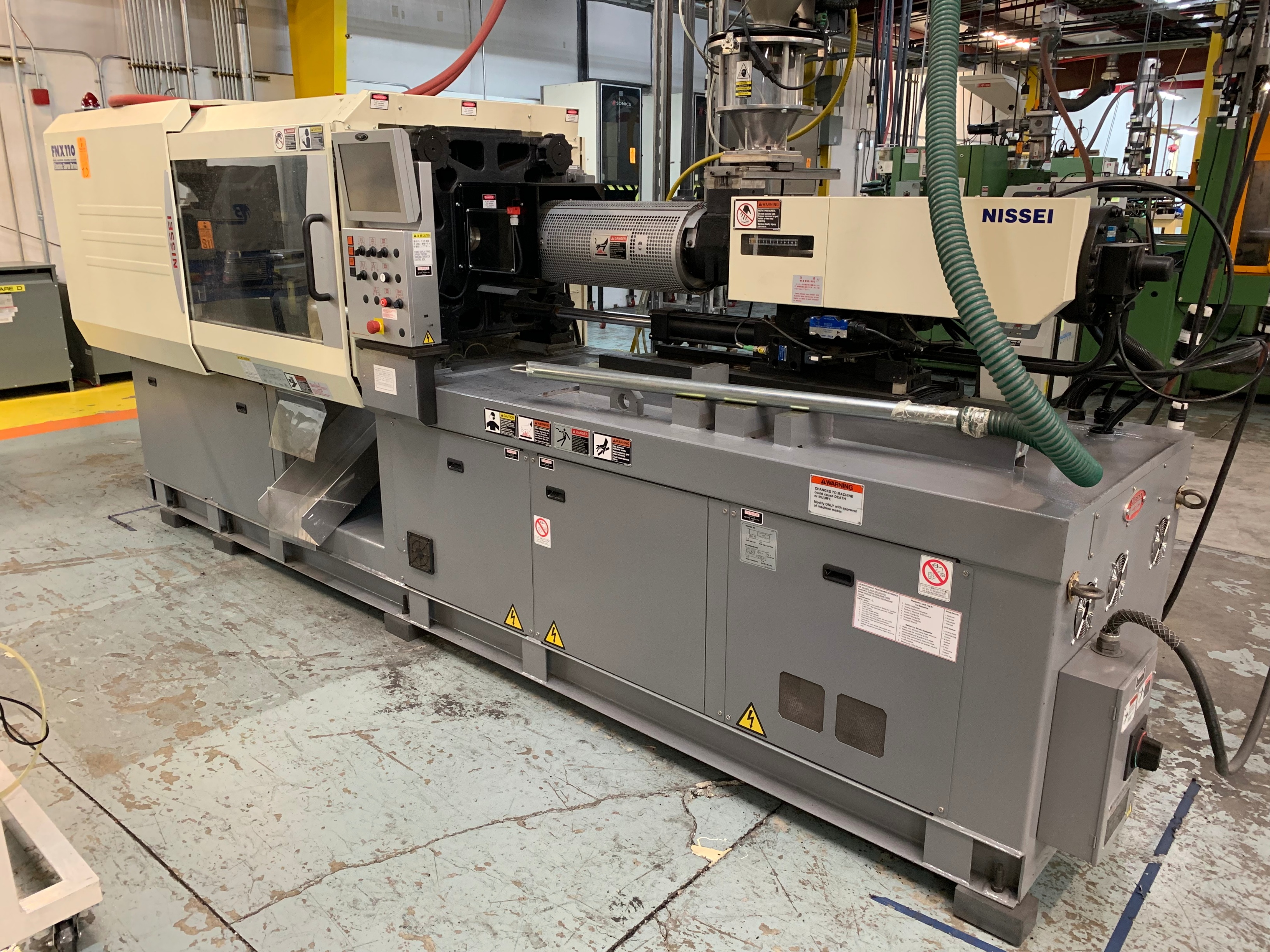 2012 NISSEI FNX110-12A Servo Electric Injection Molding Machine