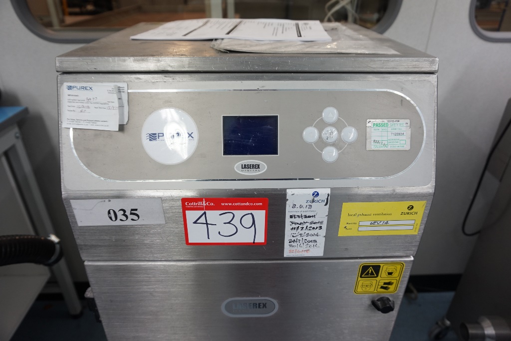 Purex Laserex Digital 9000 LX 400i Fume Extractor