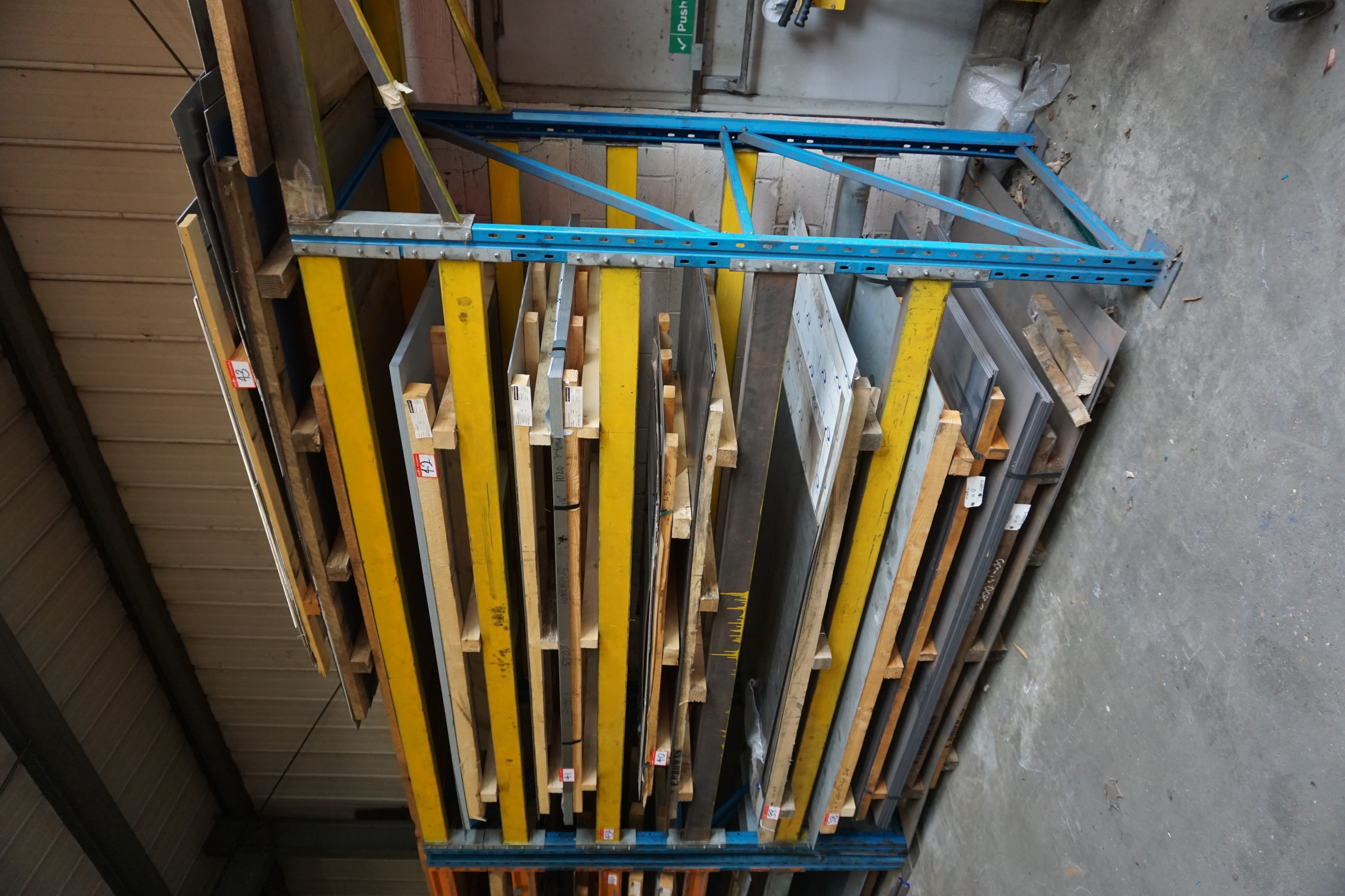 (1) Bay of Heavy Duty Racking