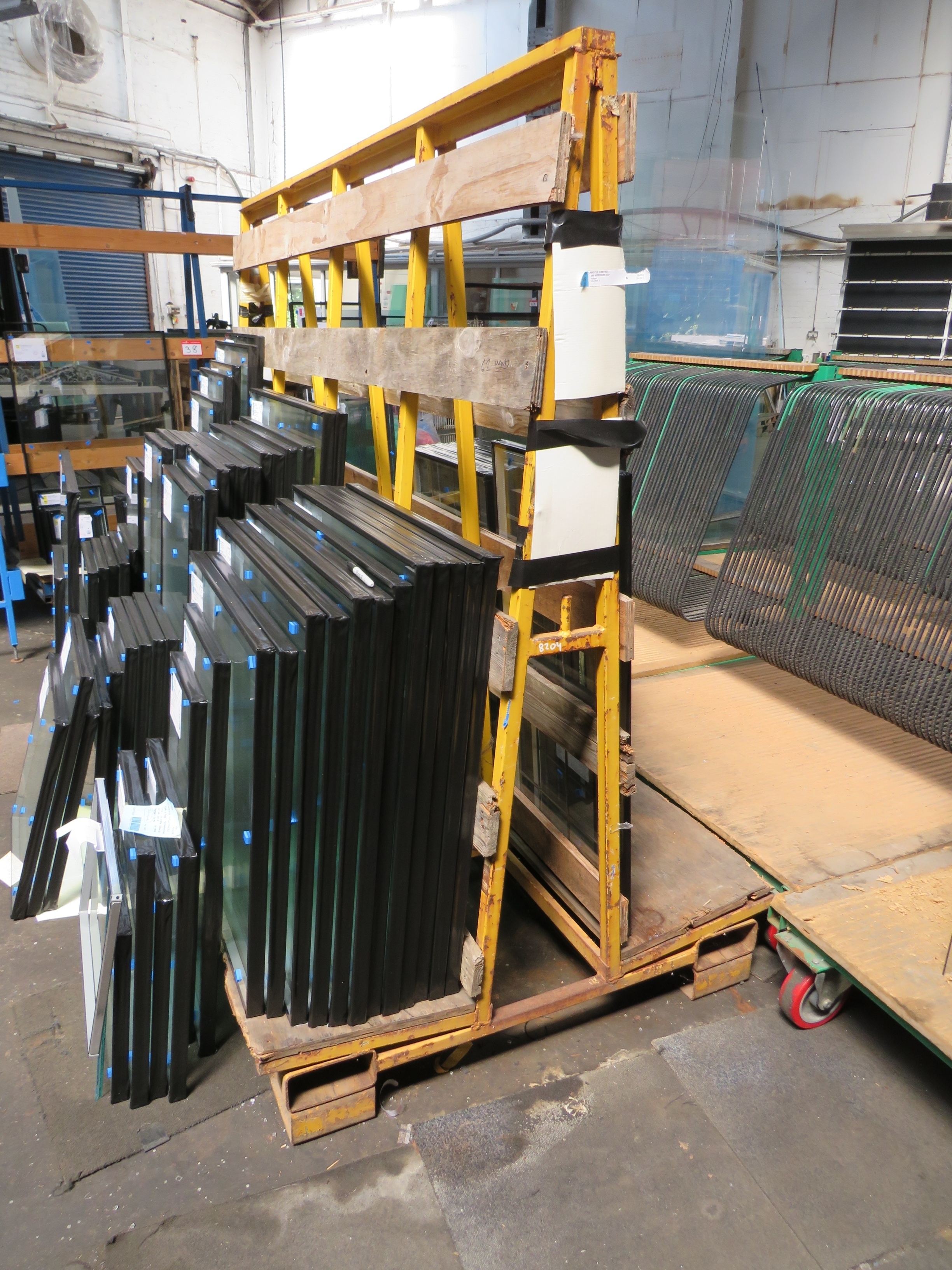 A Frame Metal Static Rack, 2.2m x 1.1m x 1.7m High