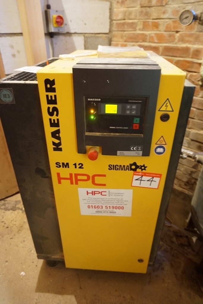 HPC Sigma Kaeser SM12 Compressor