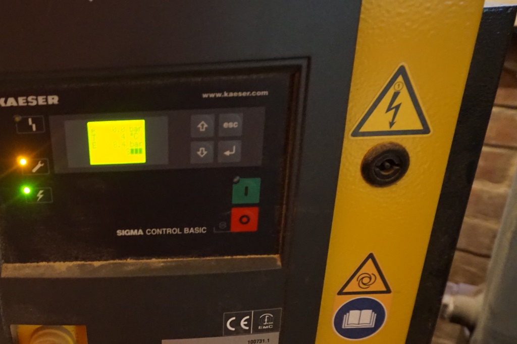 HPC Sigma Kaeser SM12 Compressor