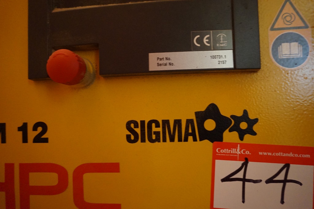 HPC Sigma Kaeser SM12 Compressor