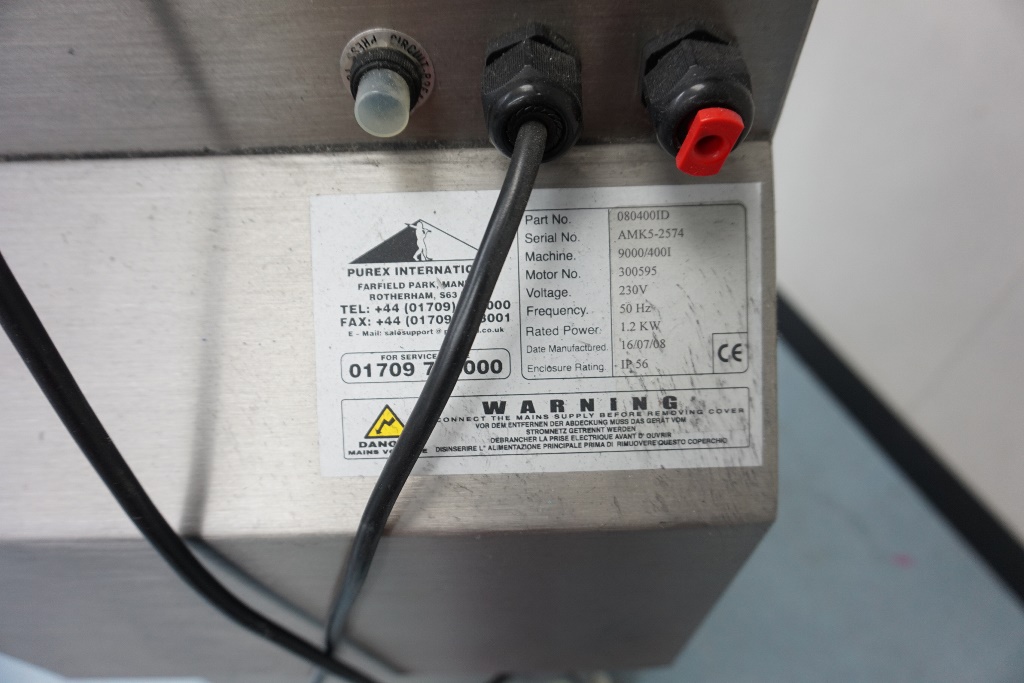 Purex Powerflow Digital 9000/400I Fume Extractor