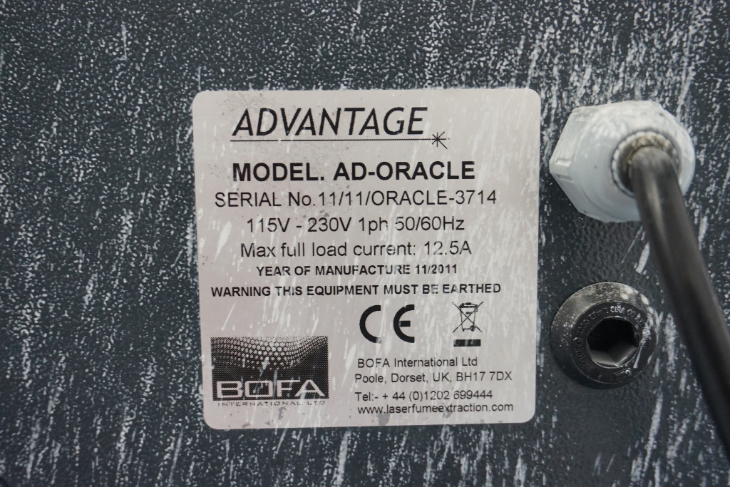 Bofa Advantage AD-Oracle Fume Extractor