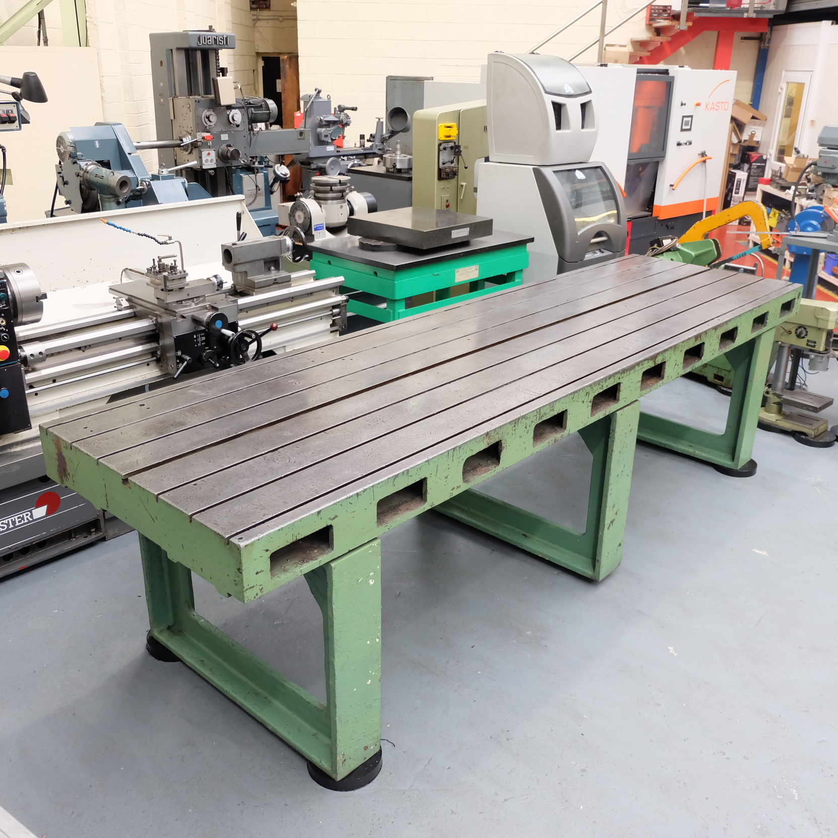 Cast Iron Surface Table