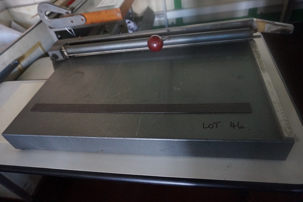 Rotary Film Trimmer and Hansa Hand Card Shear