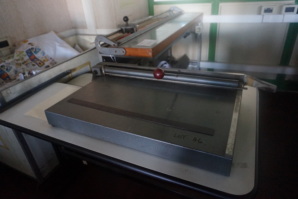 Rotary Film Trimmer and Hansa Hand Card Shear