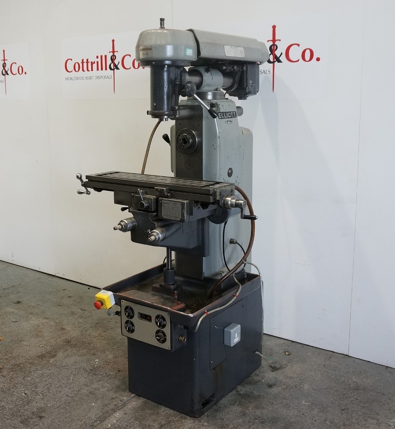Elliott Type 00. Horizontal/Vertical Milling Machine