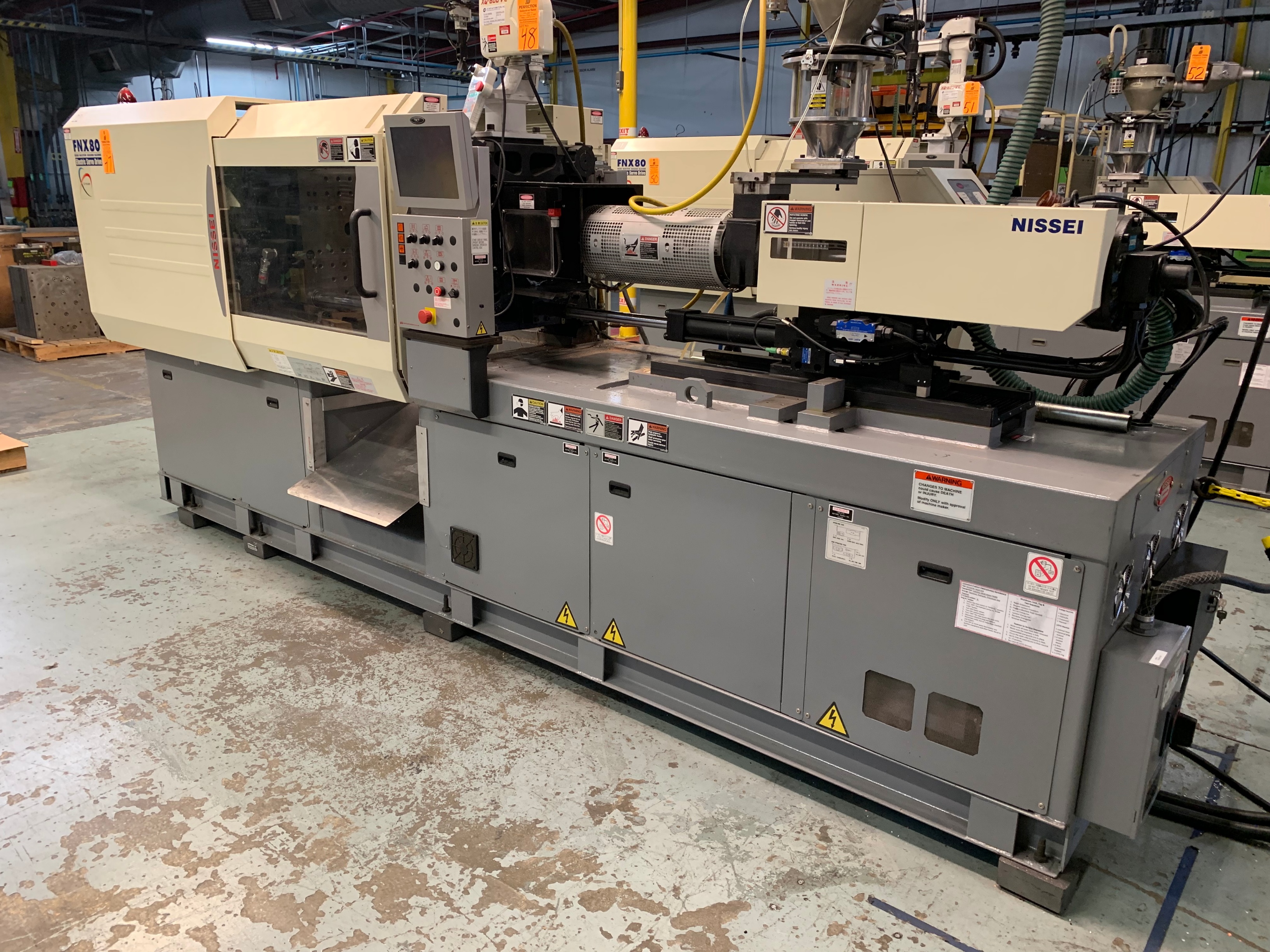 2012 NISSEI FNX80-9A Servo Electric Injection Molding Machine